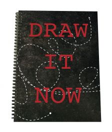 A4 Spiral Notebook -Draw It Now