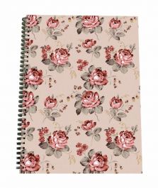 A5 Spiral Notebook - Roses